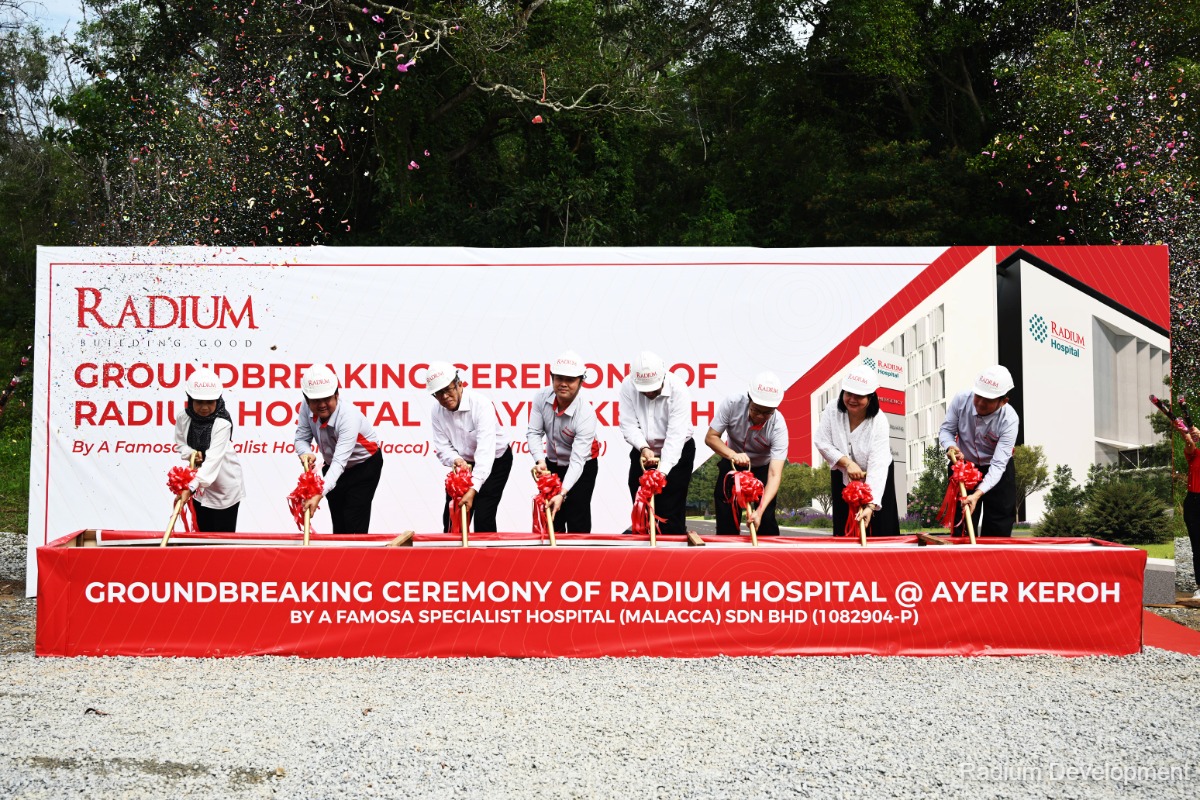 Radium breaks ground on first hospital project in Melaka